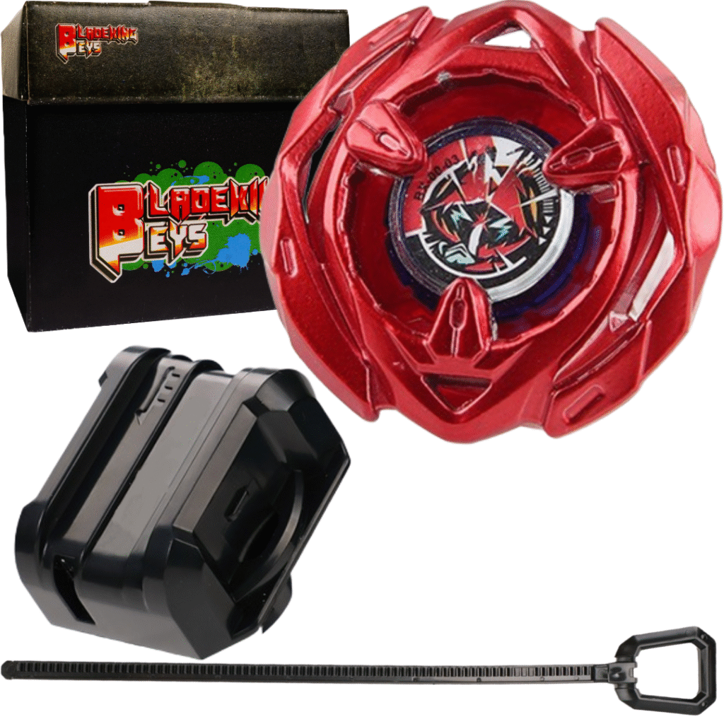 BLADEKING BEYS Launcher Kit- BX-red 00-03 Wizard-Arrow 4-80B + Small ...